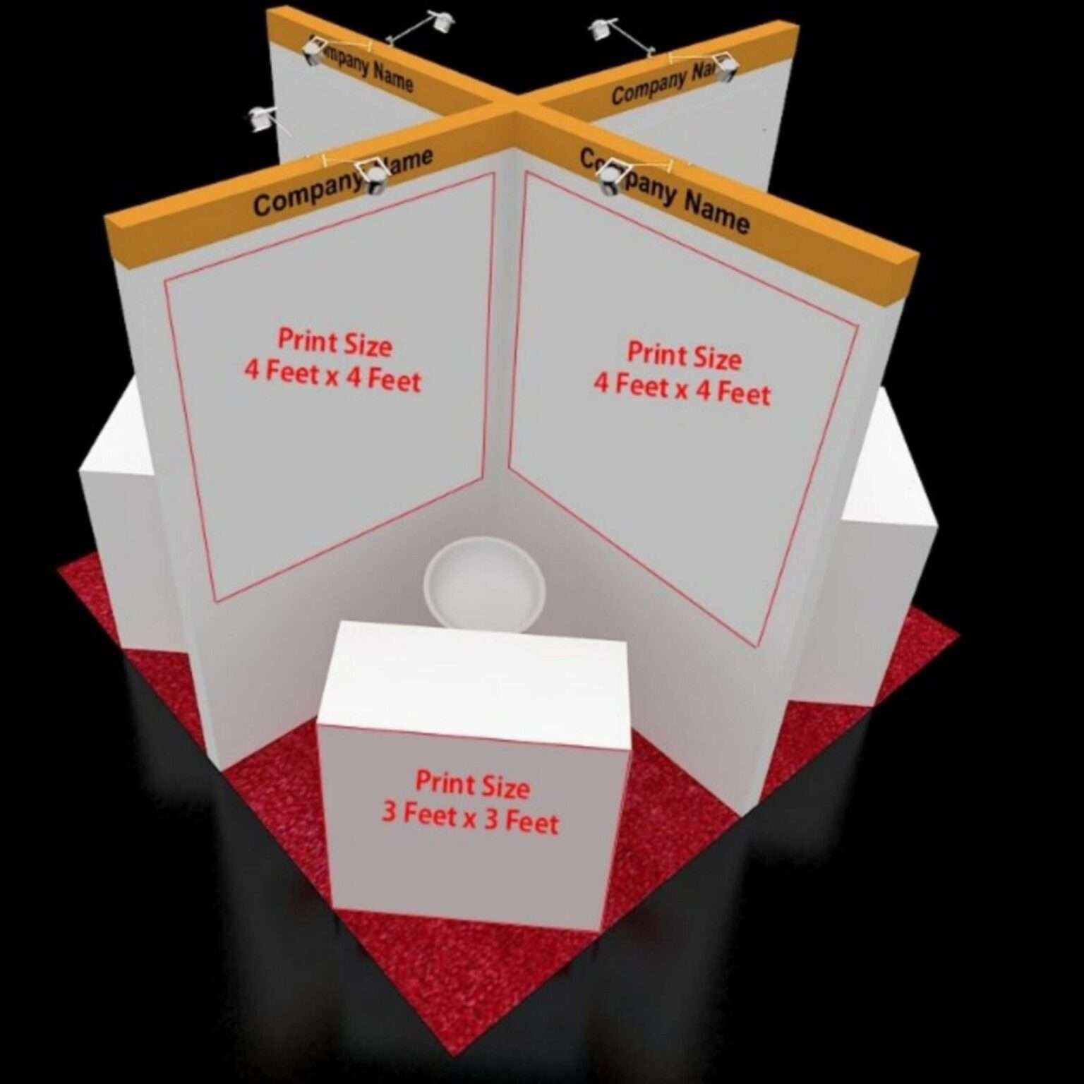 Booth Dimension and Charges – India Electronics Expo 2023